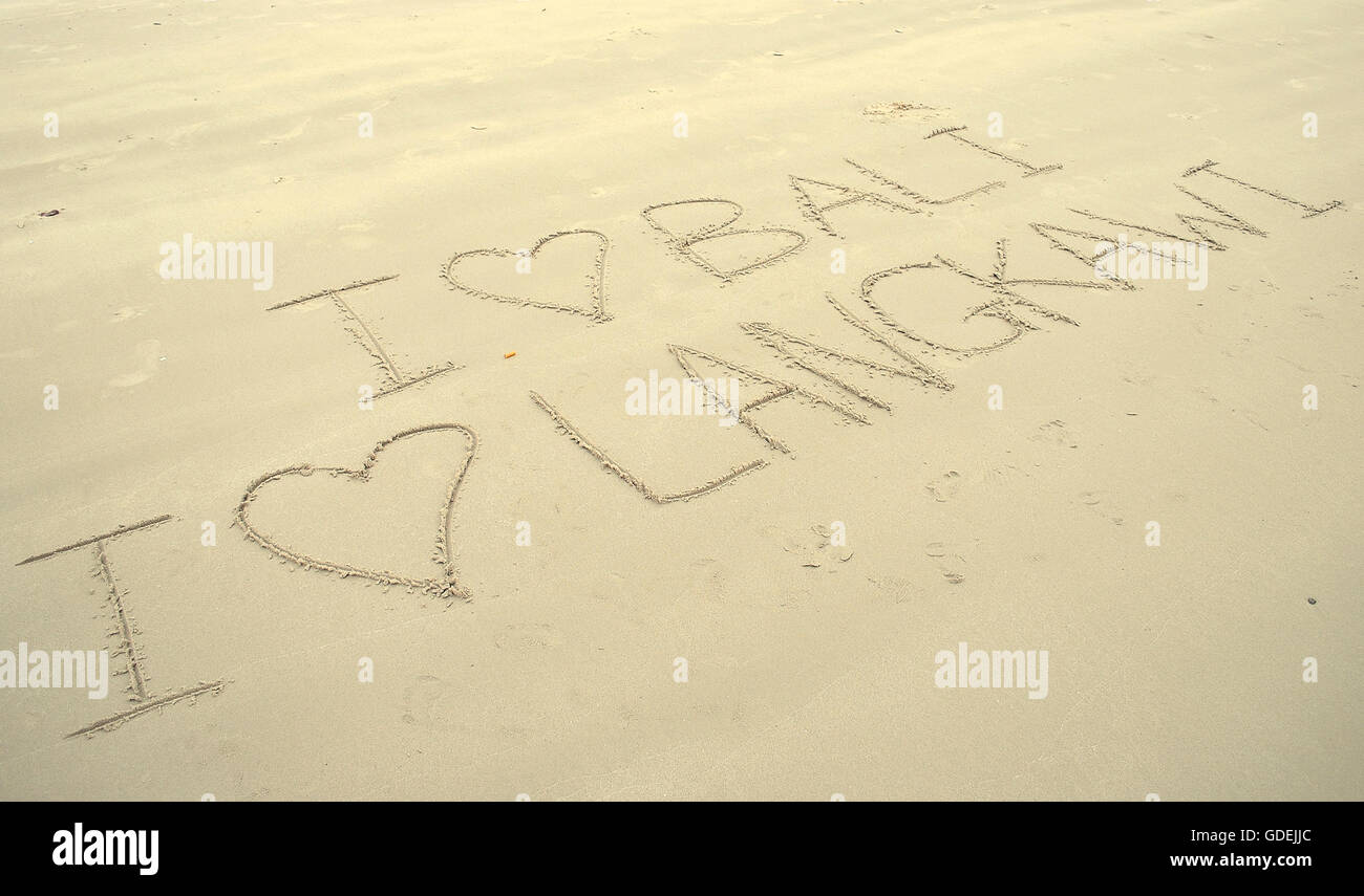 I Love Bali High Resolution Stock Photography and Images - Alamy