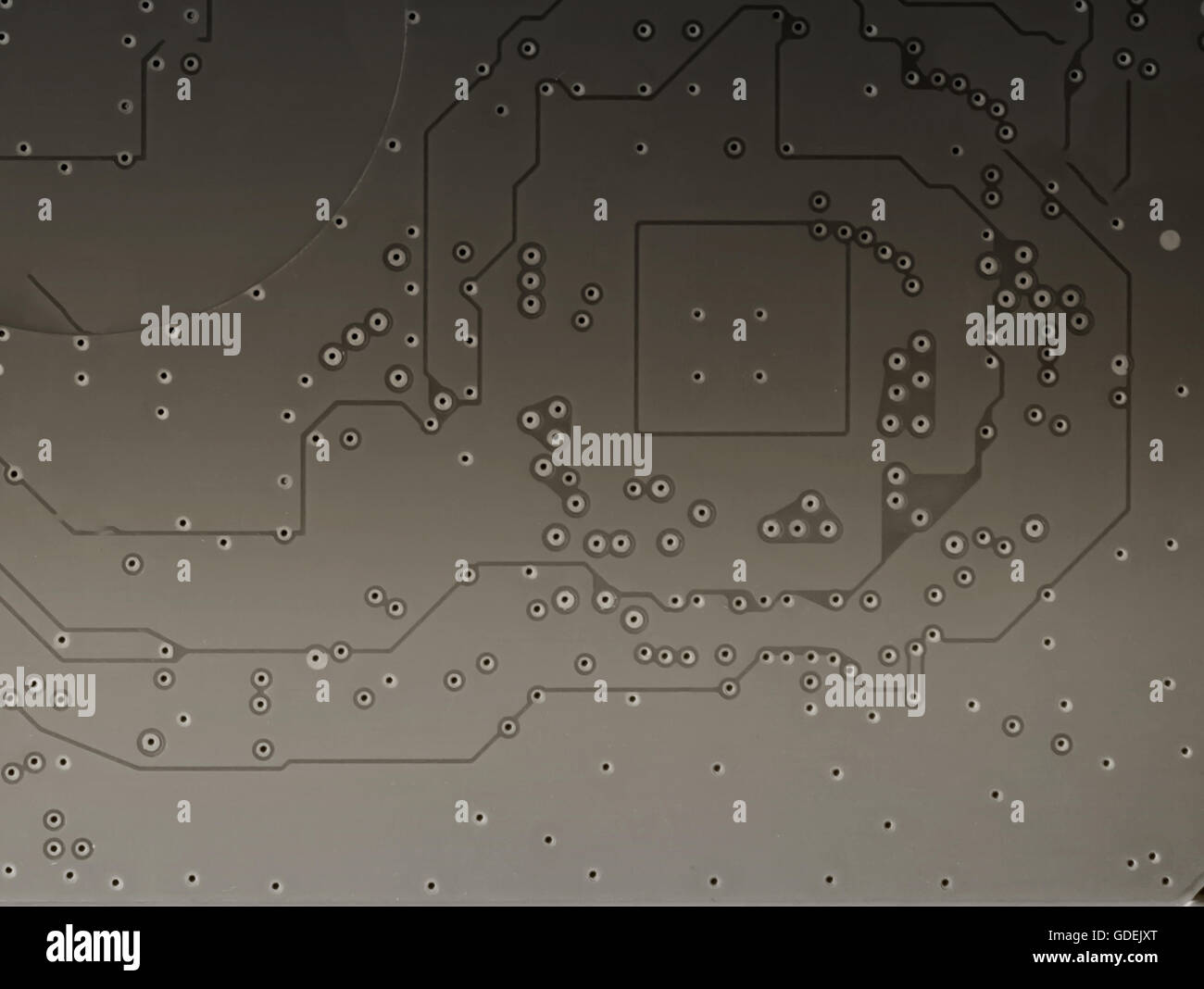 Abstract silver platinum disk pattern technology background Stock Photo ...