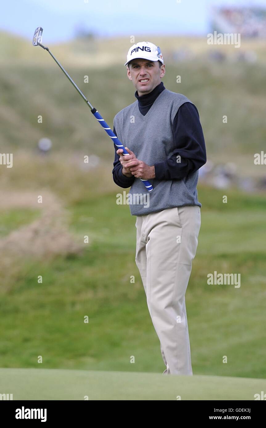 USA's Kevin Sutherland in action during the fourth day of the Open ...