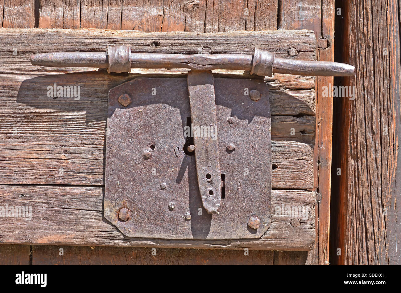 Old shaft lock hi-res stock photography and images - Alamy