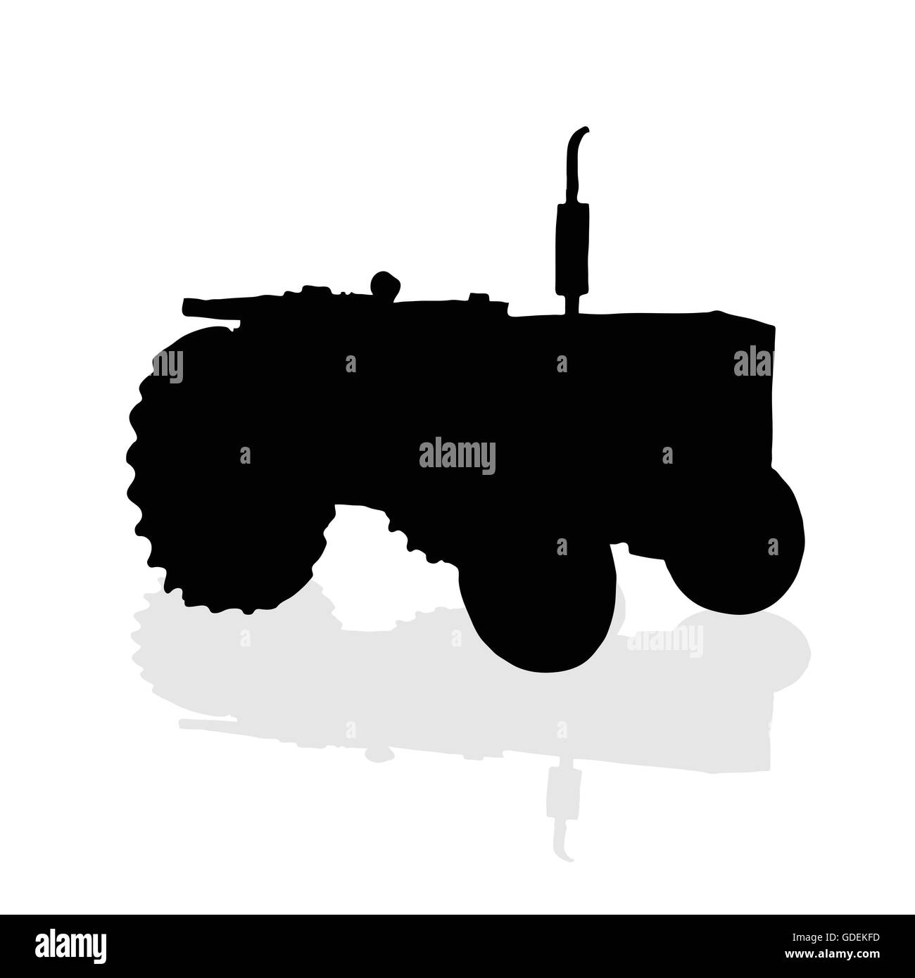 Tractor Black and White Stock Photos & Images - Alamy