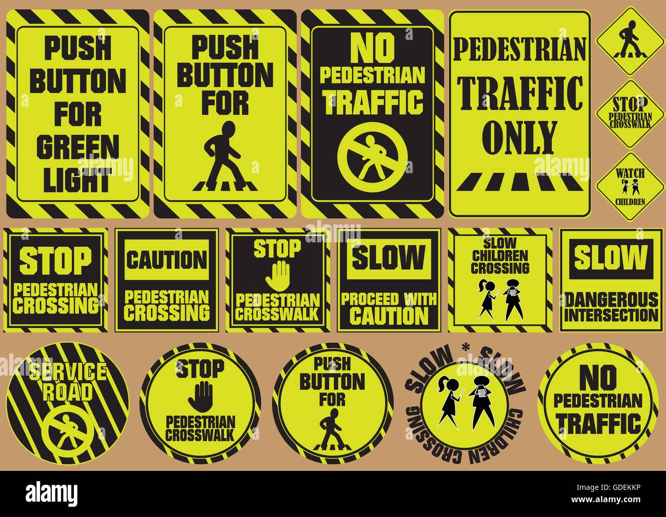 Pedestrian crossing legs Stock Vector Images - Alamy