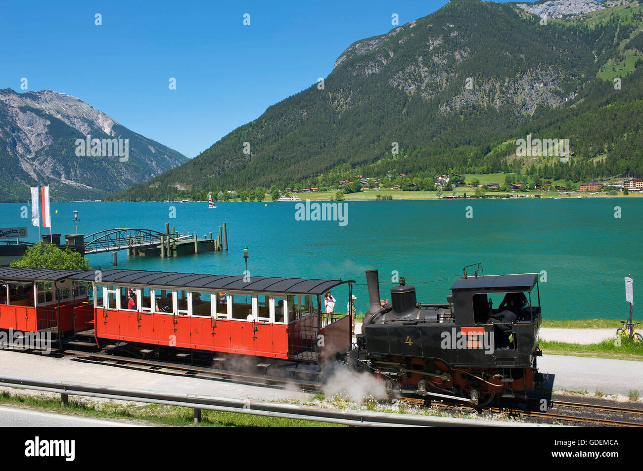 Achensee and train hi-res stock photography and images - Alamy