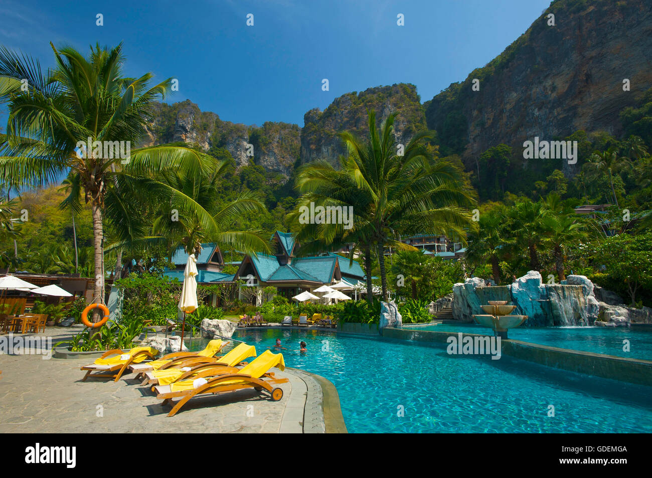 Swimming Pool Of The Centara Resort High Resolution Stock Photography ...