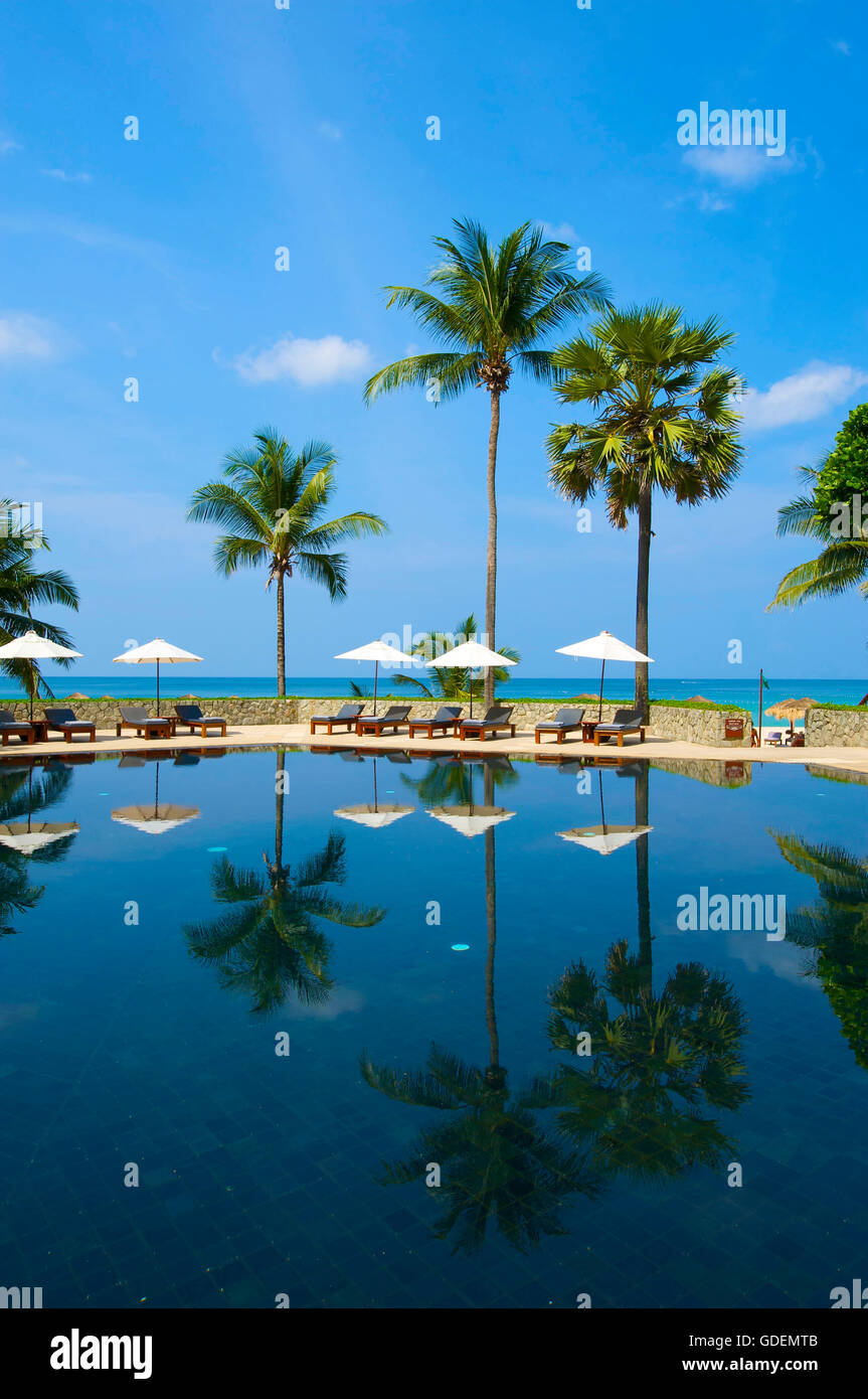 The Chedi Hotel at Pansea Beach, Phuket Island, Thailand Stock Photo ...