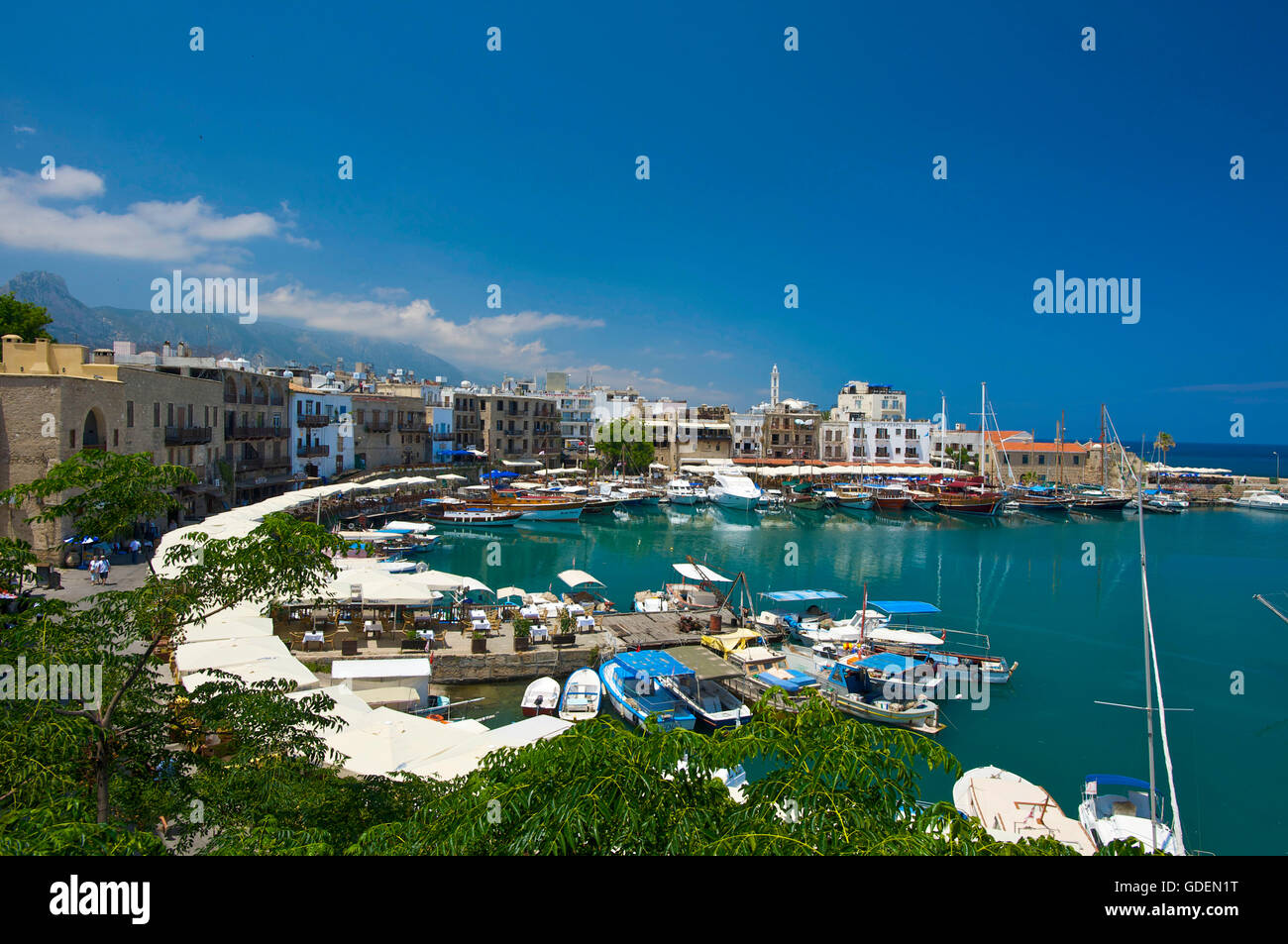 Port of Girne, Keryneia, North Cyprus Stock Photo - Alamy