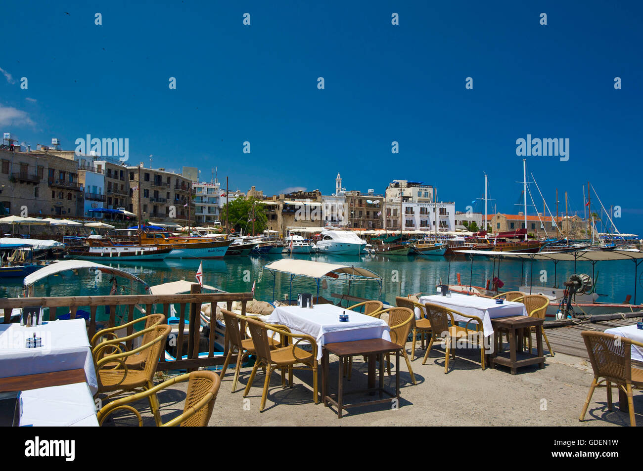 Keryneia harbor hi-res stock photography and images - Alamy