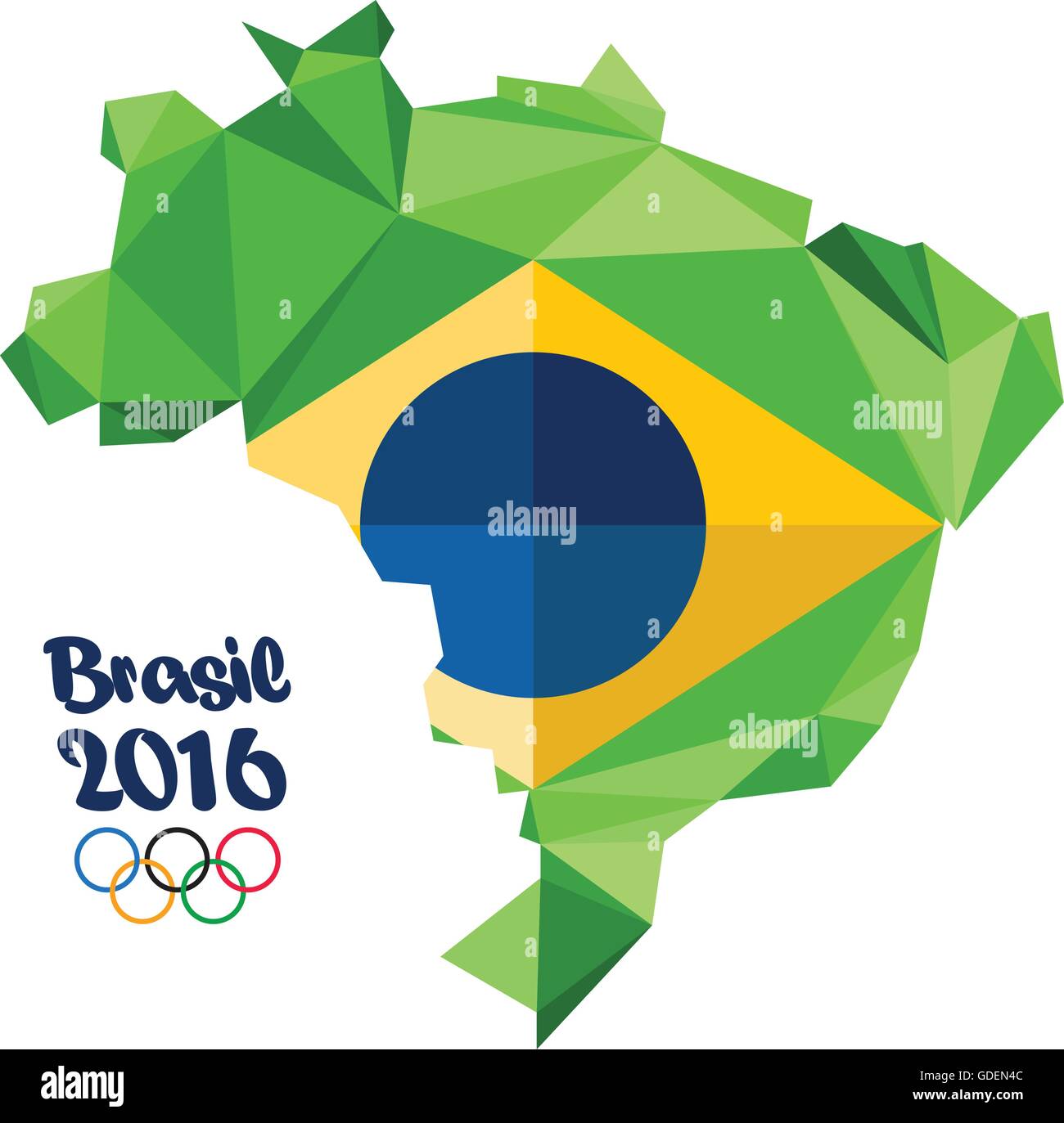 The olympic rings logo Stock Vector Images - Alamy