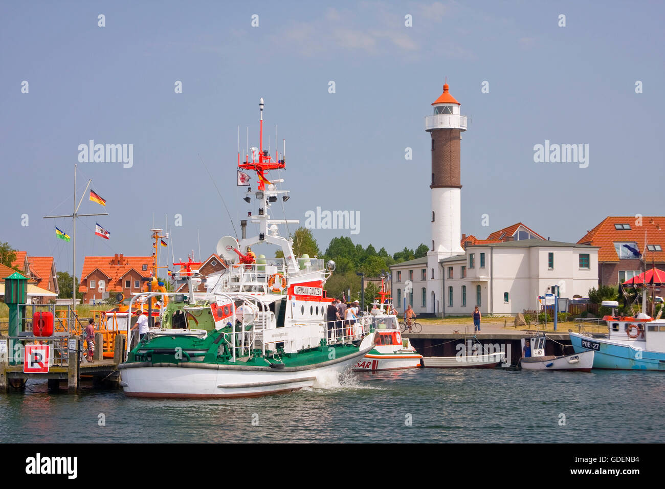 Port, Timmendorf, Poel island, Mecklenburg-Vorpommern, Germany Stock ...