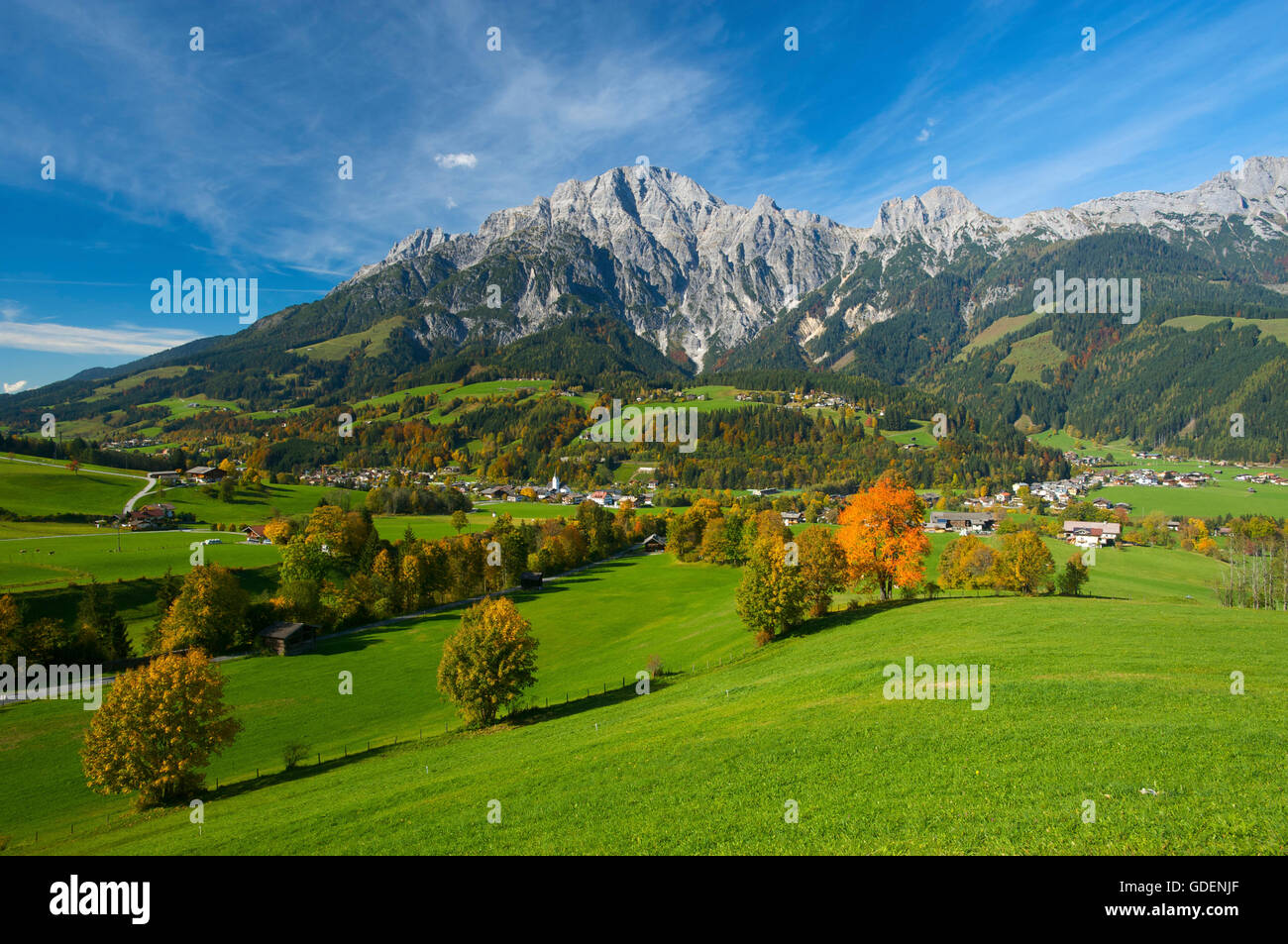 Leogang in autumn hi-res stock photography and images - Alamy