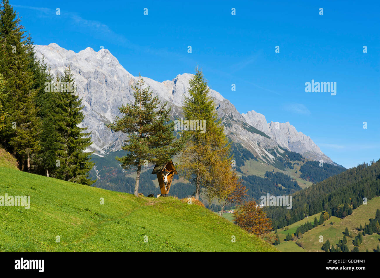 Dientener Tal Valley, Pinzgau, Salzburger Land, Austria Stock Photo - Alamy