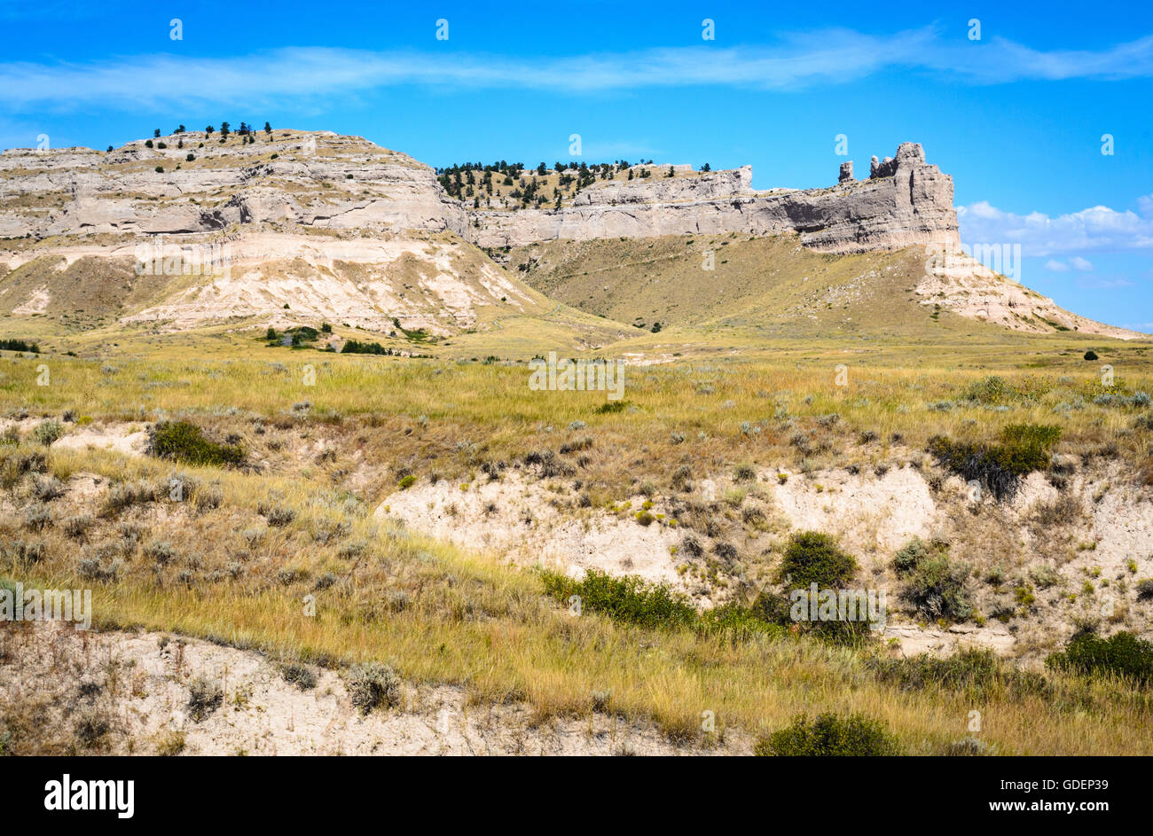 Scotts Bluff National Monument Stock Photo - Alamy
