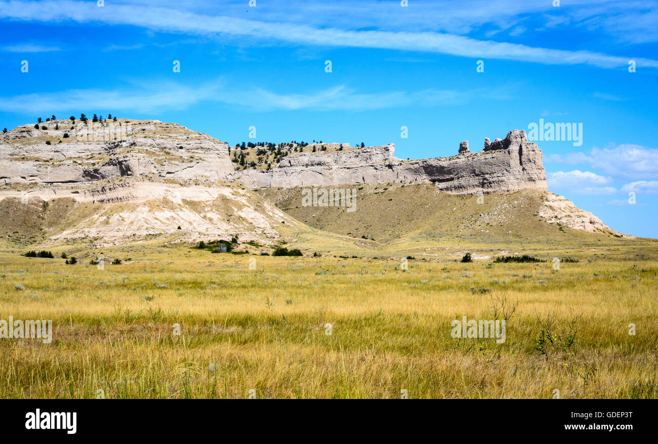 Scotts Bluff National Monument Stock Photo - Alamy