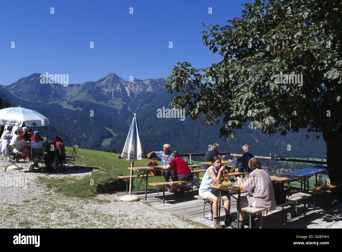 Restaurant schleching chiemgau bavaria hi-res stock photography and ...
