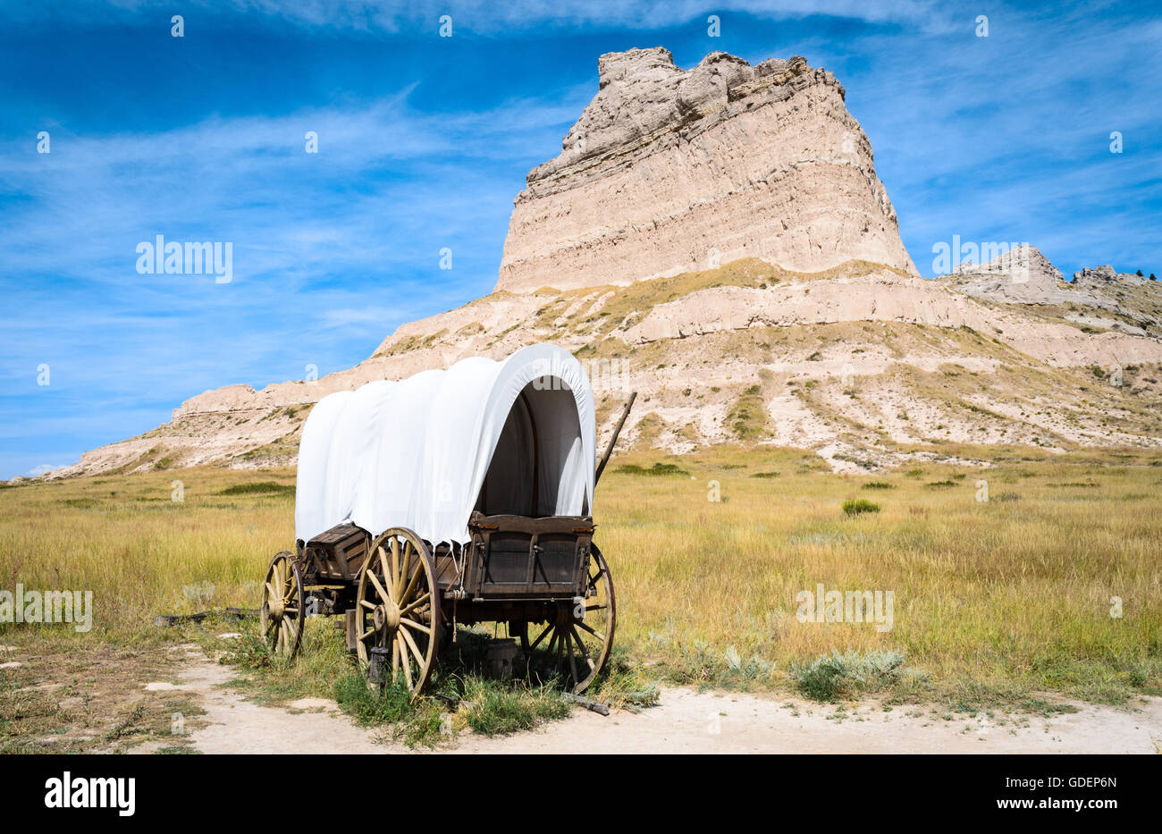 Scotts Bluff National Monument Stock Photo - Alamy