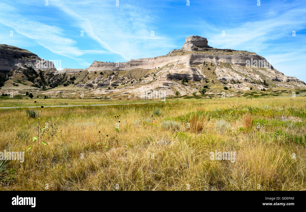 Scotts Bluff National Monument Stock Photo - Alamy