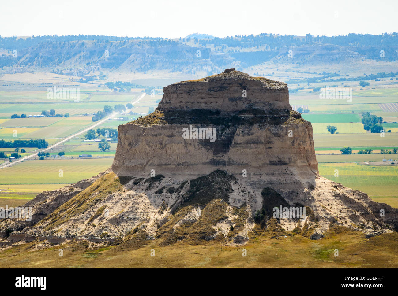 Scotts Bluff National Monument Stock Photo - Alamy
