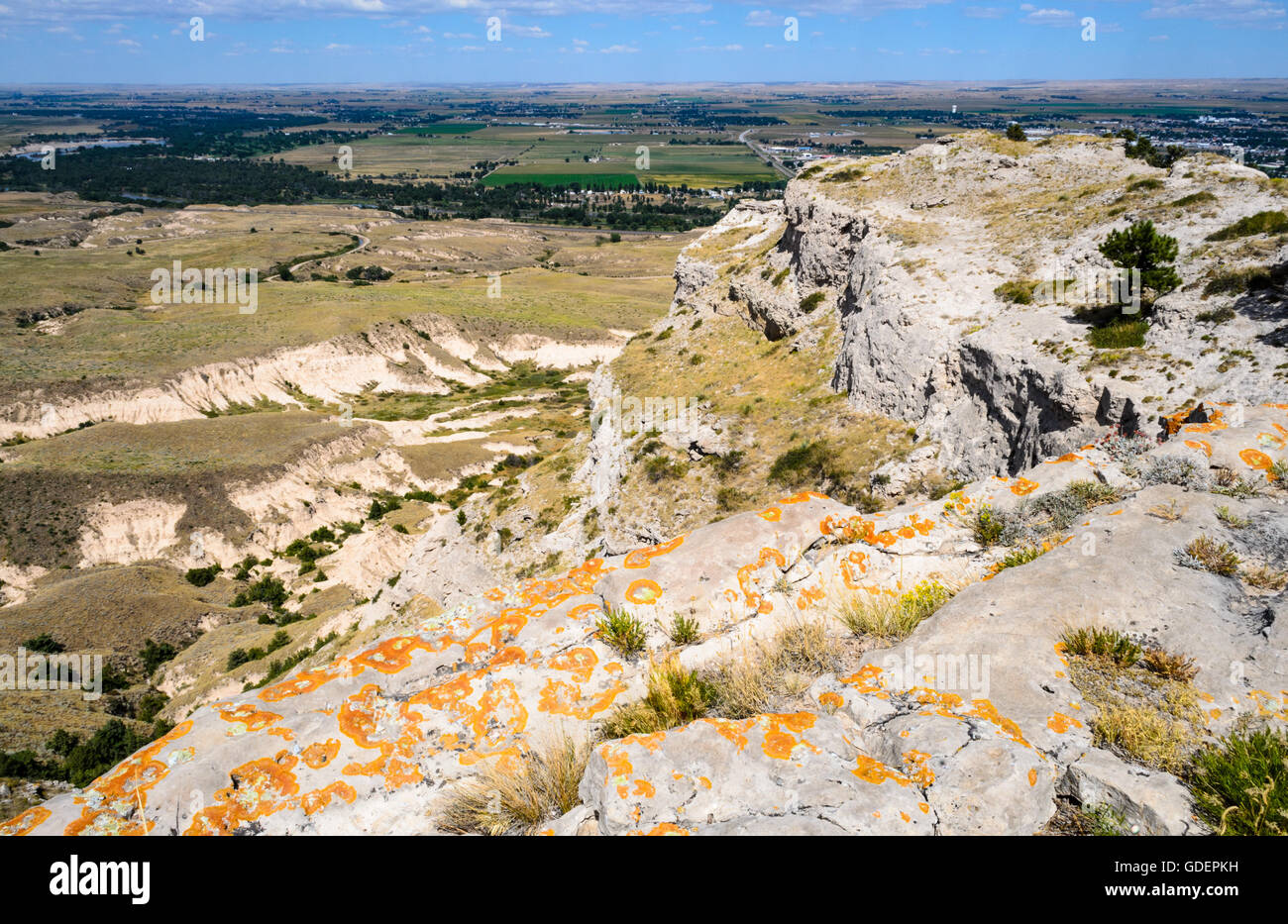 Scotts Bluff National Monument Stock Photo - Alamy