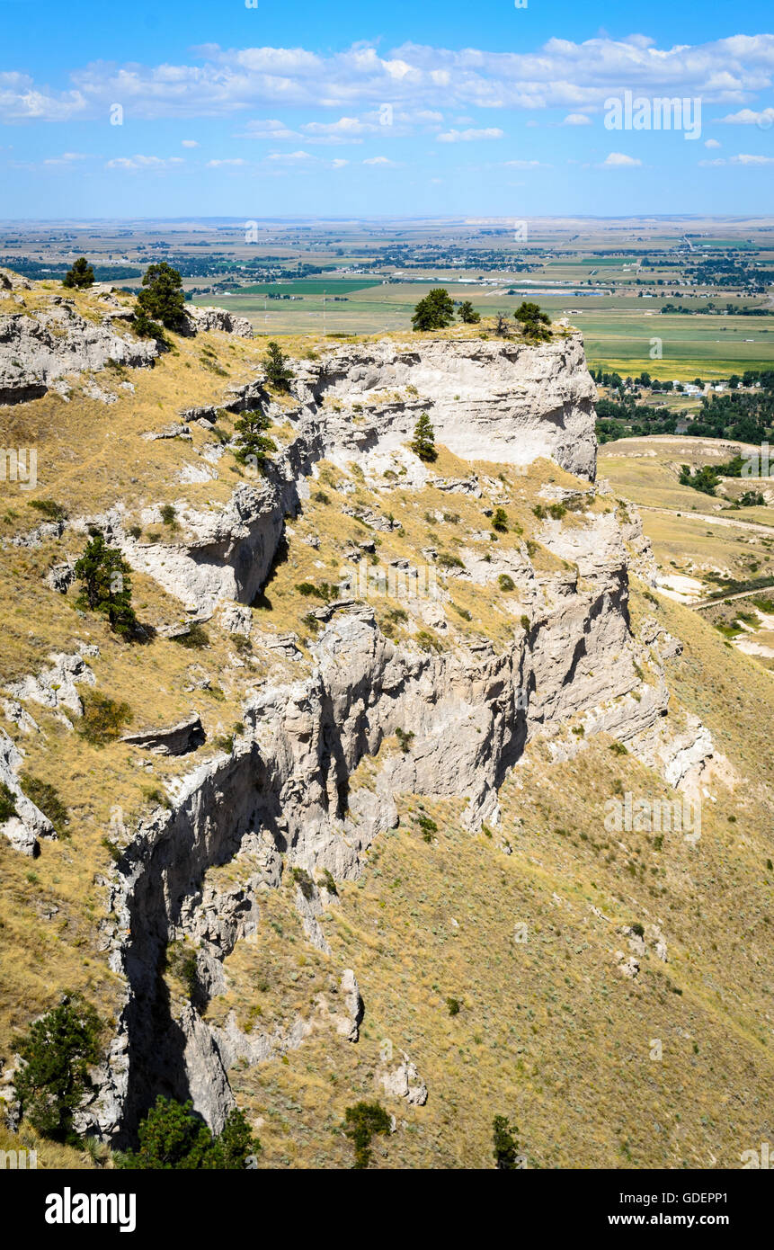 Scotts Bluff National Monument Stock Photo - Alamy