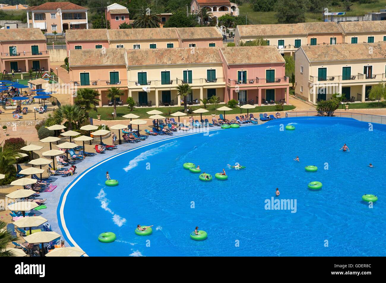 Aqua Park, Agios Ioannis, Corfu, Ionian Islands, Greece Stock Photo - Alamy