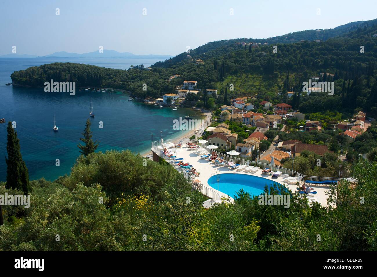 Kalami corfu hi-res stock photography and images - Alamy