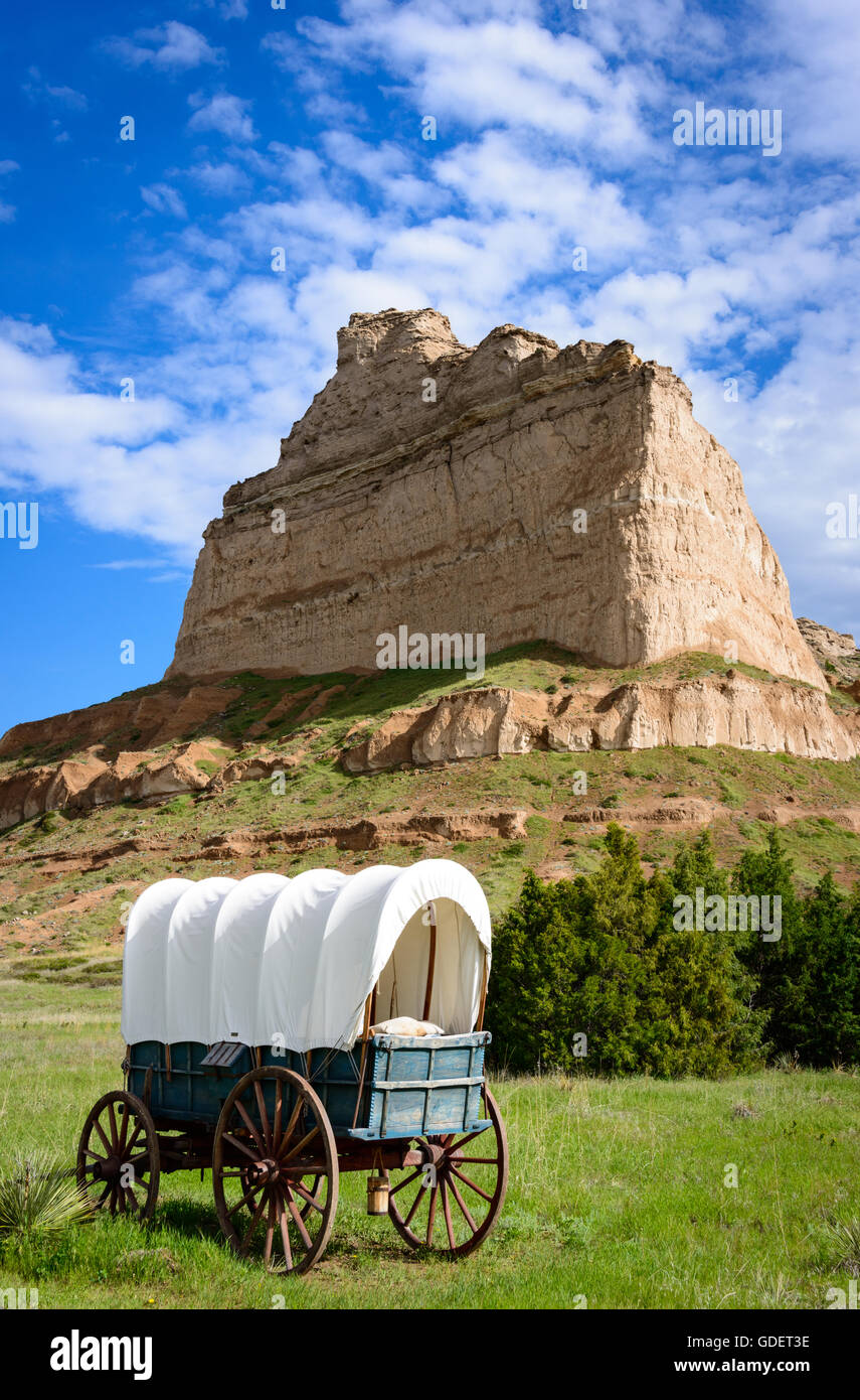 Scotts Bluff National Monument Stock Photo - Alamy