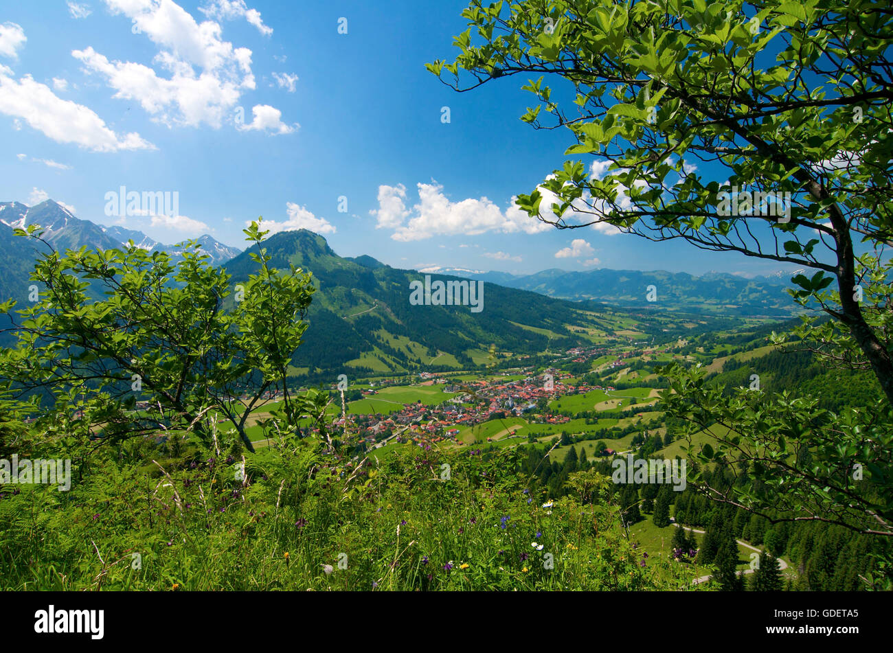 Bad Hindelang, Allgaeu, Bavaria, Germany Stock Photo - Alamy