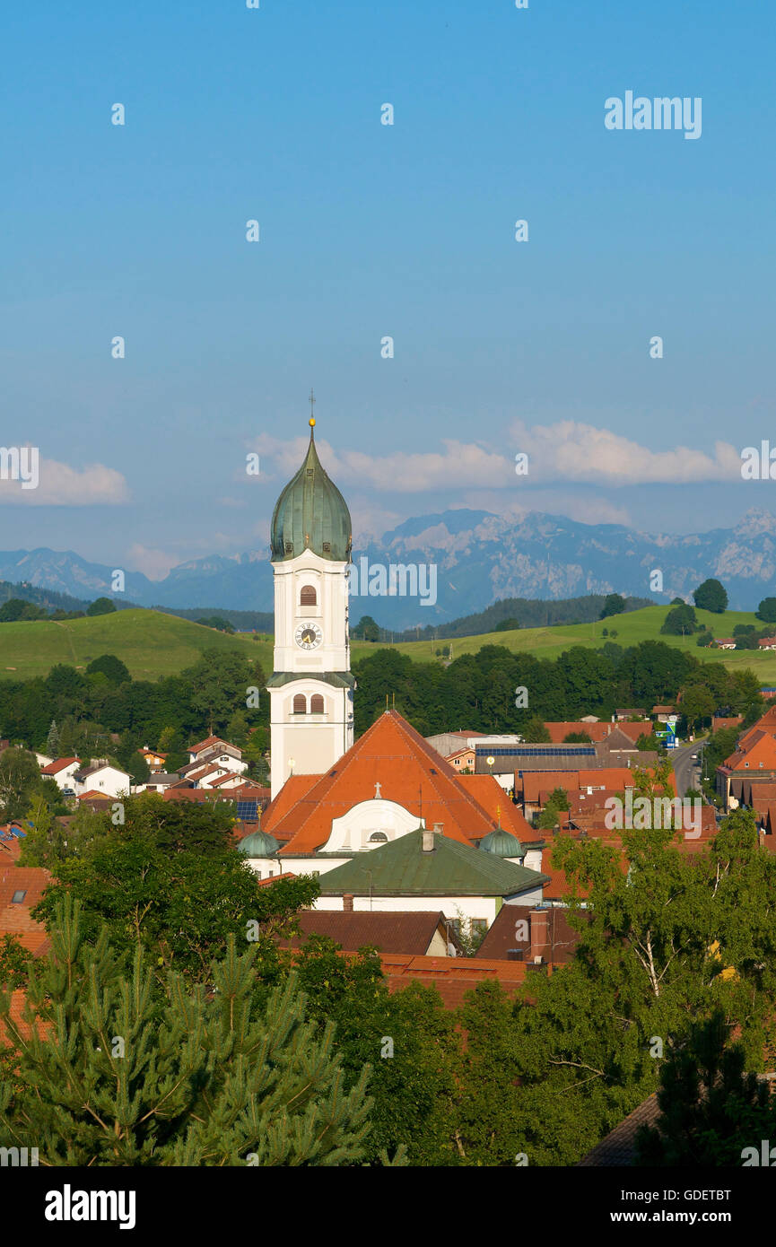 Nesselwang, Allgaeu, Bavaria, Germany Stock Photo - Alamy