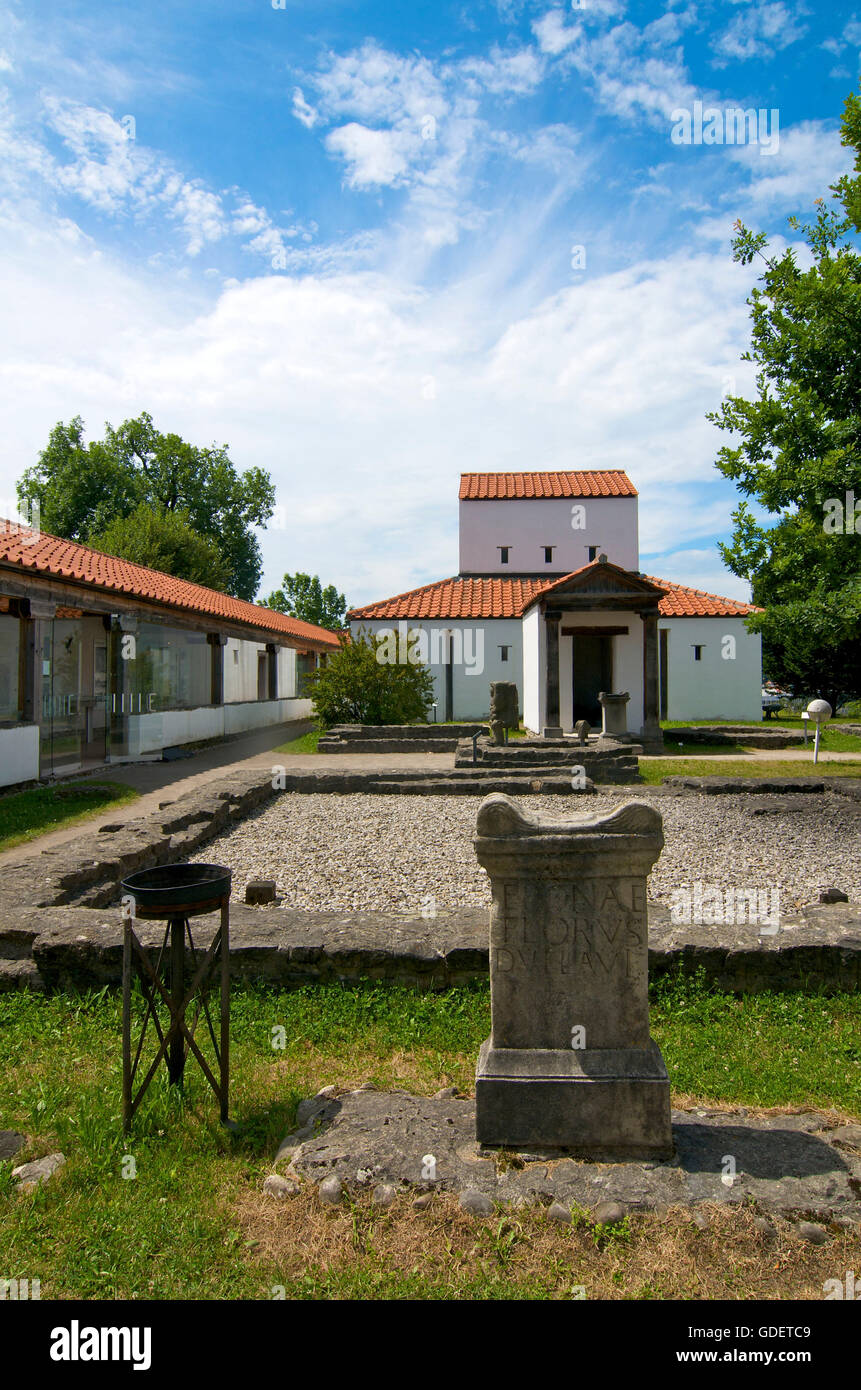 Archeological park cambodunum in kempten hi-res stock photography and ...