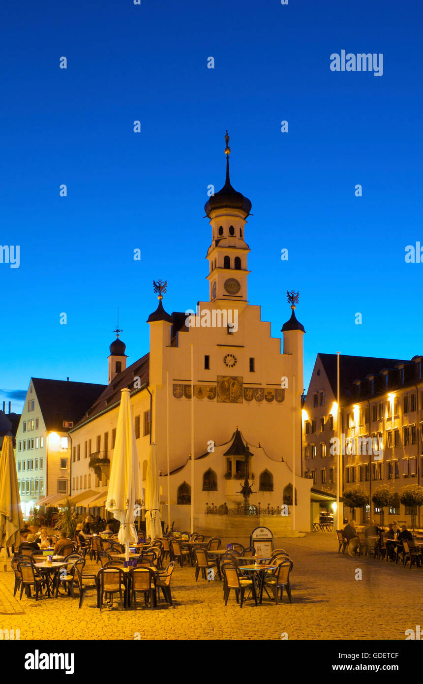 Town Hall in Kempten, Allgaeu, Bavaria, Germany Stock Photo - Alamy