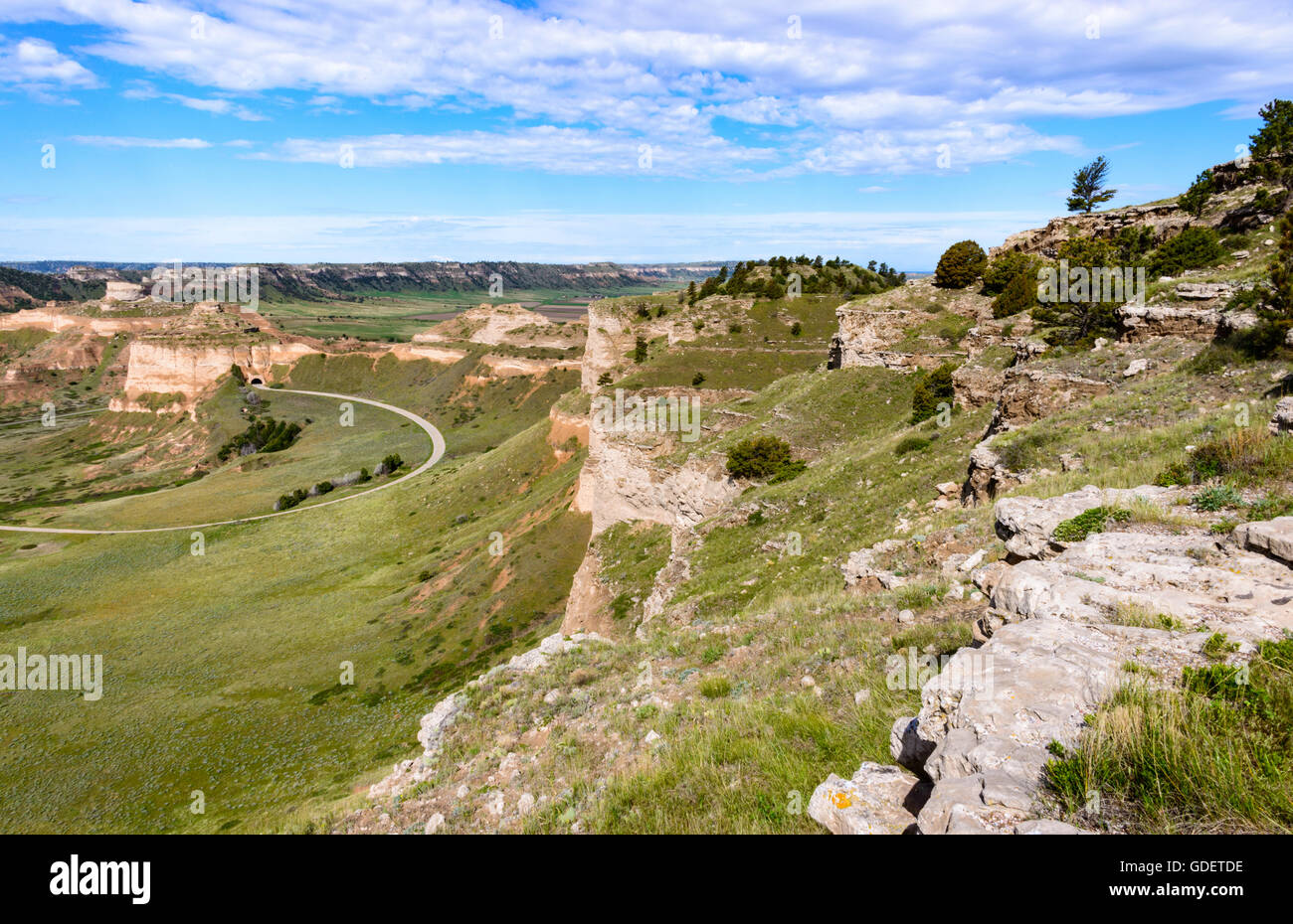 Scotts Bluff National Monument High Resolution Stock Photography and ...