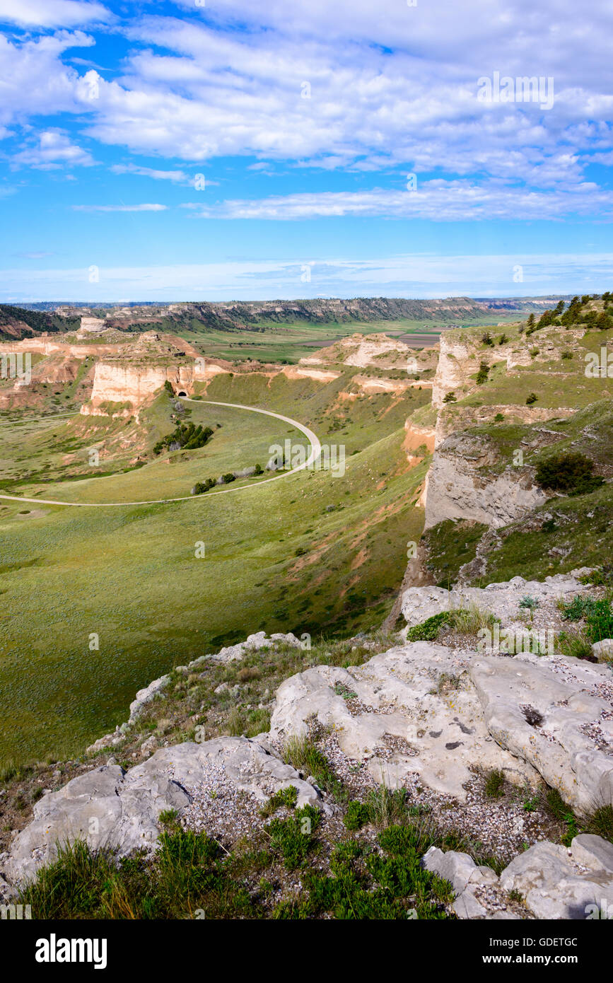 Scotts Bluff National Monument Stock Photo - Alamy