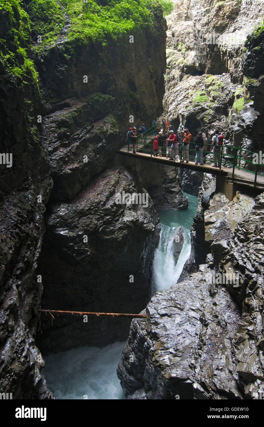 Breitachklamm gorge allgaeu bavaria hi-res stock photography and images ...