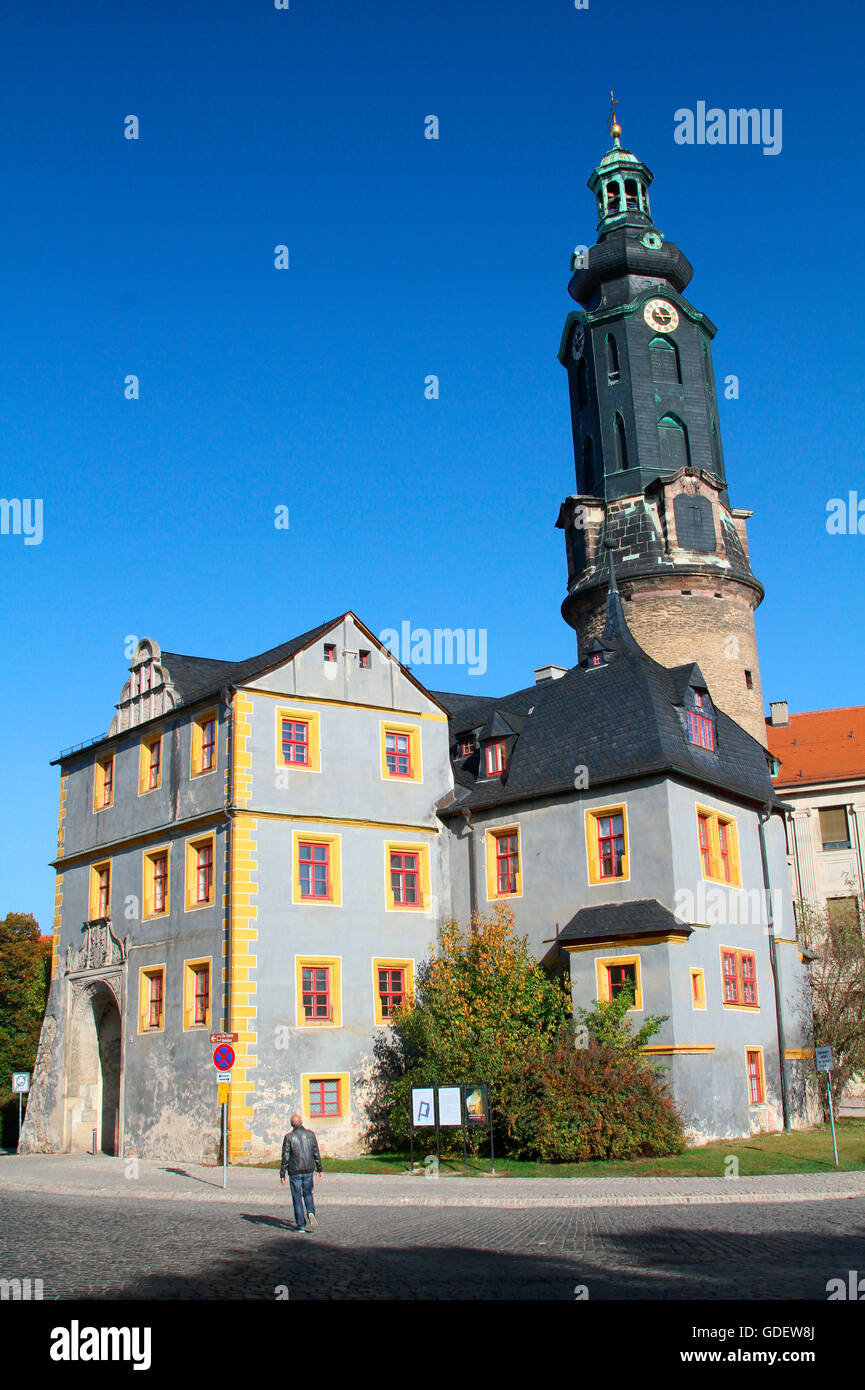 Town castle, Weimar, Thueringen, Germany Stock Photo - Alamy