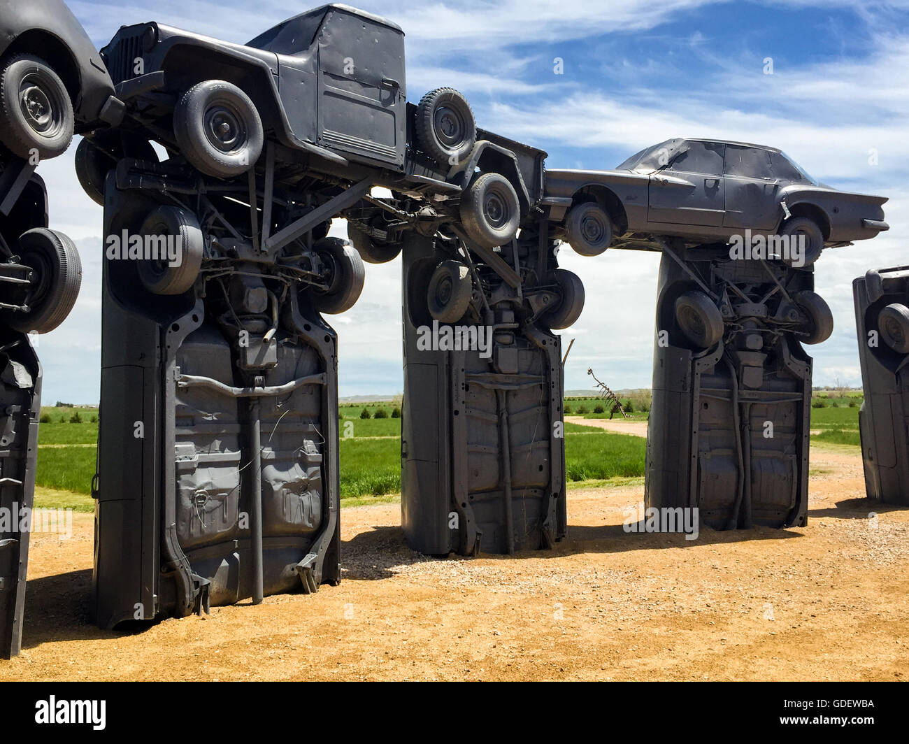Replica of stonehenge hi-res stock photography and images - Alamy