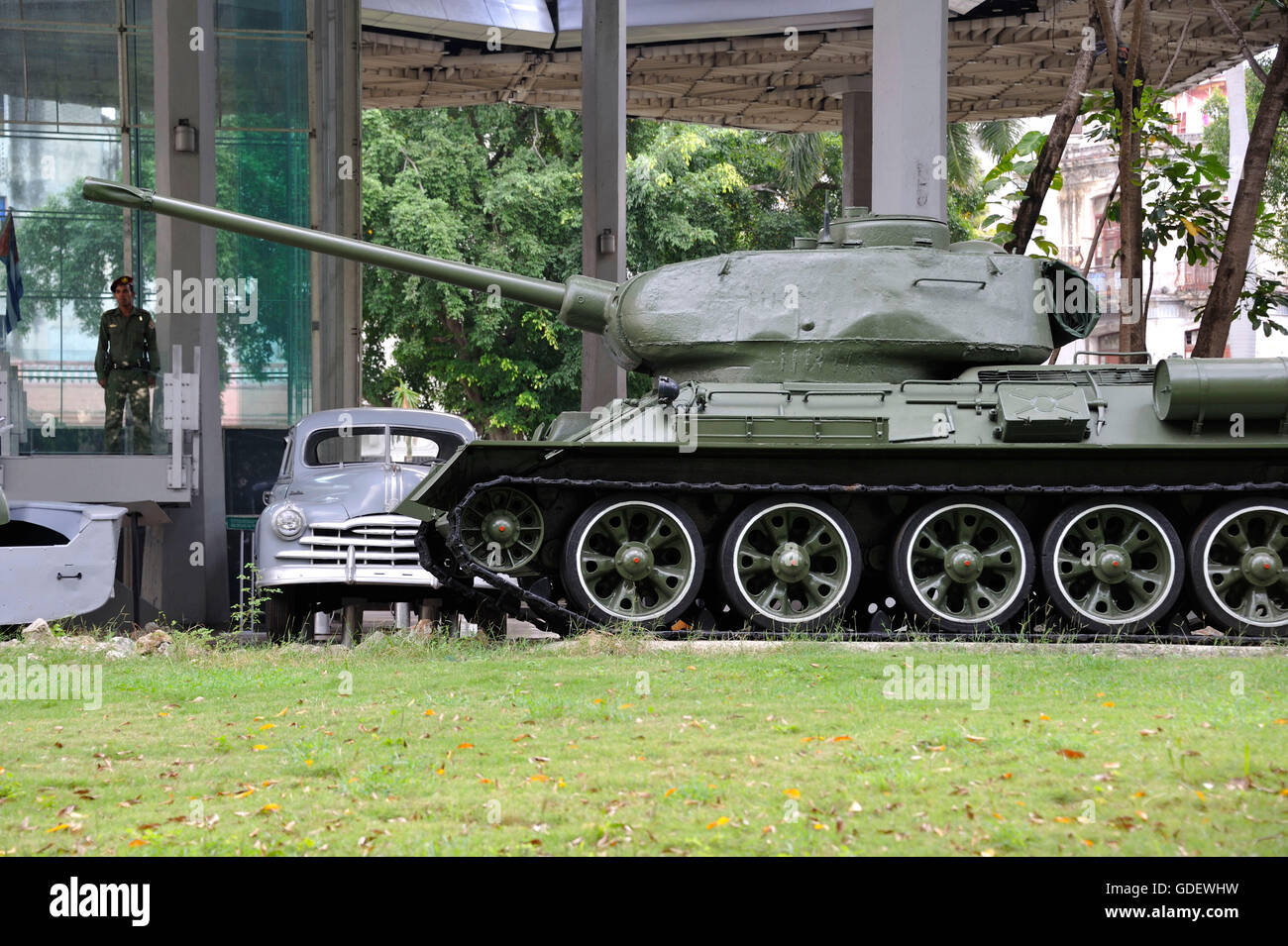 Revolution Museum, La Habana, Havana, Cuba / tank Stock Photo - Alamy