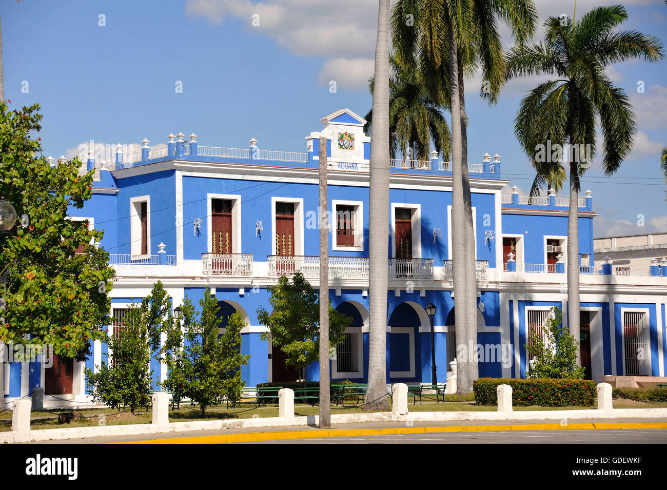 Old Customs House, Cienfuegos, Cuba Stock Photo - Alamy