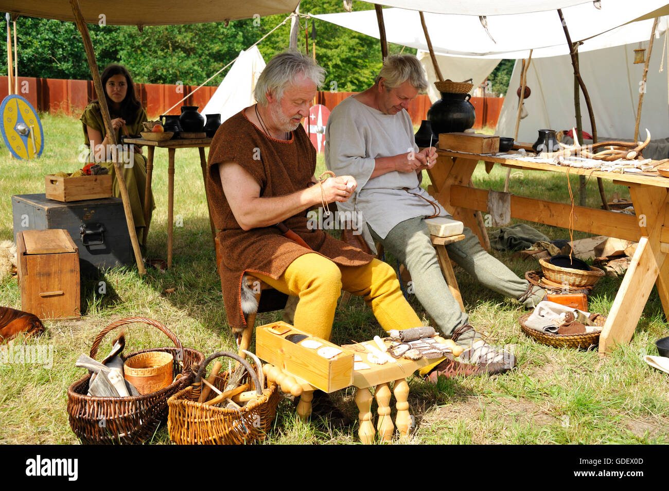 Varus battle, Museum Kalkriese, Bramsche, Lower Saxony, Germany Stock ...