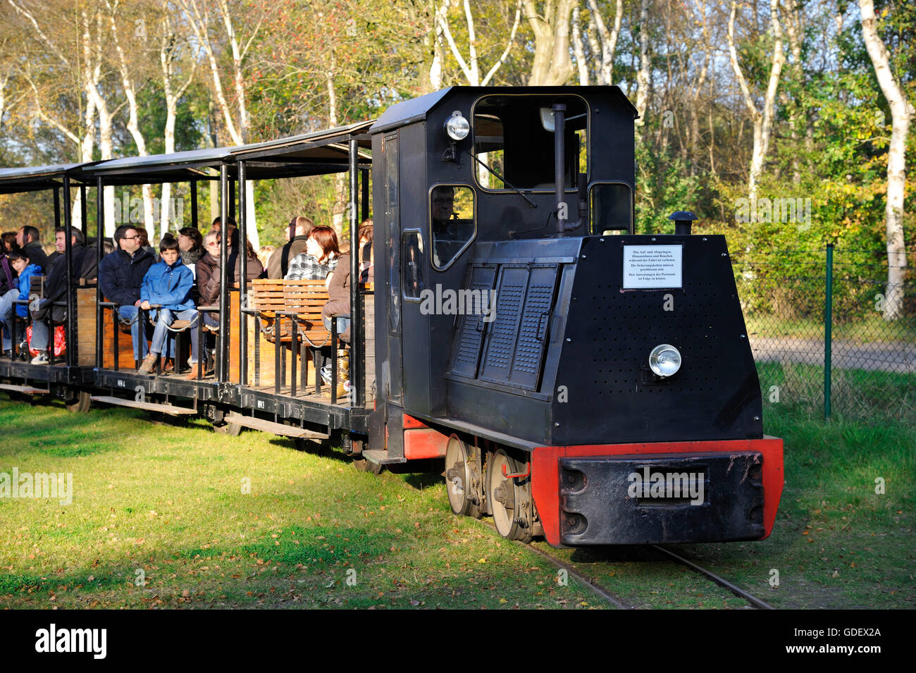 Swamp train, Emsland Swamp Museum, Geeste, Lower Saxony, Germany Stock ...