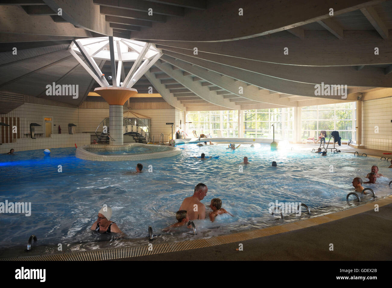 Saltwater spa, Bad Laer, Lower Saxony, Germany Stock Photo - Alamy