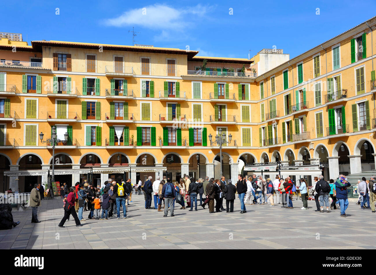 Placa Major, Palma, Mallorca, Spain Stock Photo - Alamy