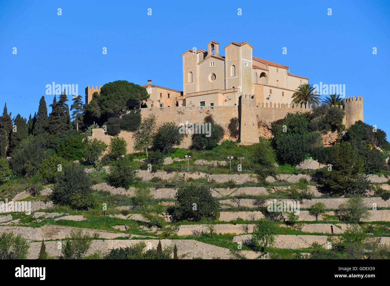 Mallorca castle of arta hi-res stock photography and images - Alamy