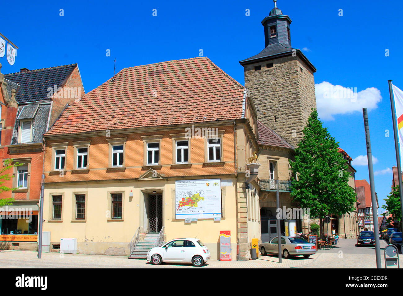 Pfeiffer tower, Eppingen, Baden Wuerttemberg, Germany Stock Photo - Alamy