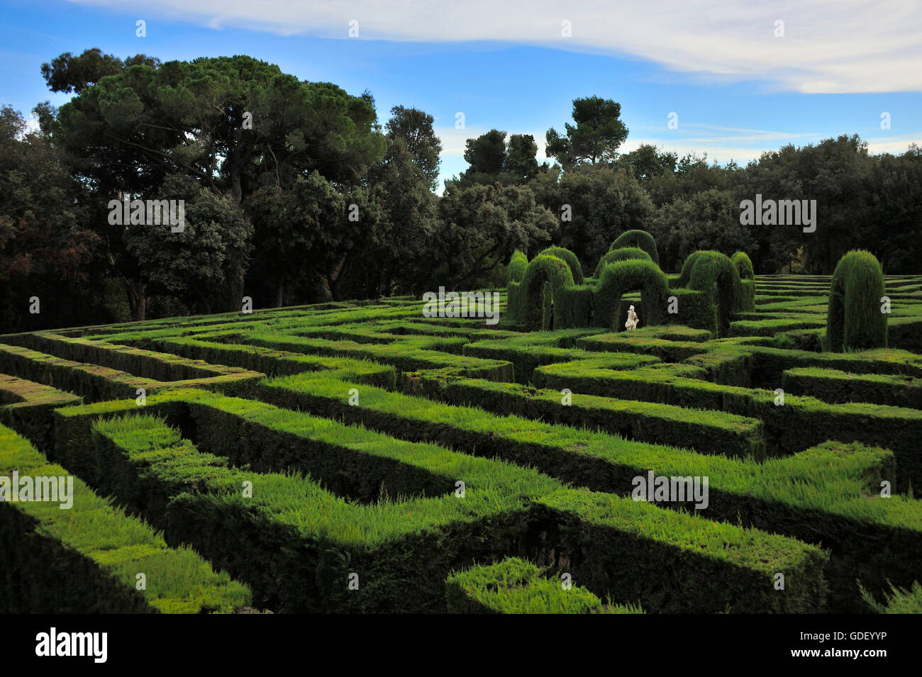 Parc del Laberint, Barcelona, Catalonia, Spain Stock Photo - Alamy