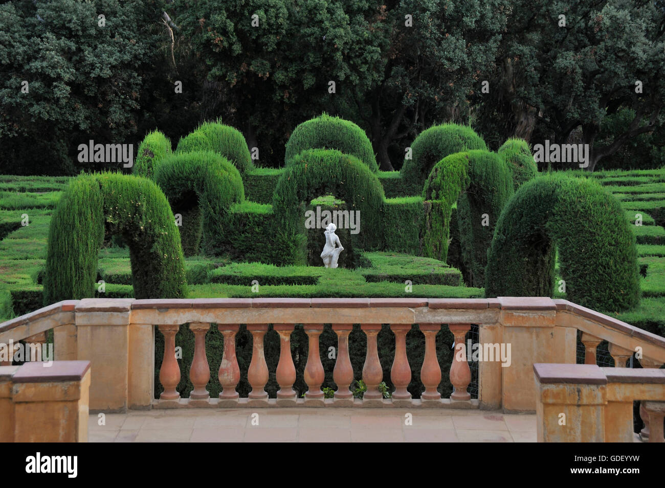 Parc del Laberint, Barcelona, Catalonia, Spain Stock Photo - Alamy