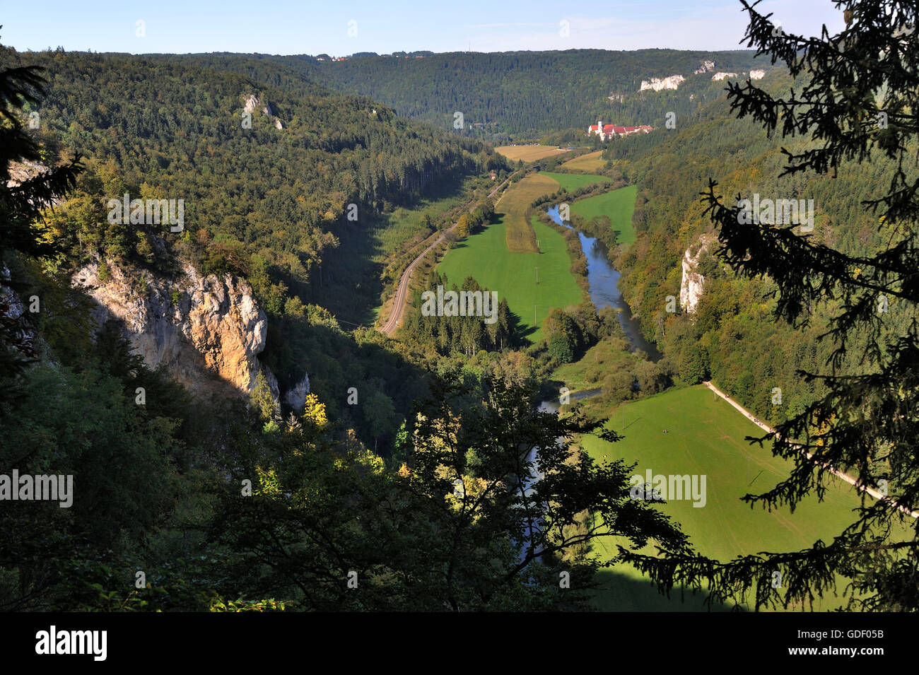 Nature Park Upper Danube Valley, Baden-Wurttemberg, Germany Stock Photo ...