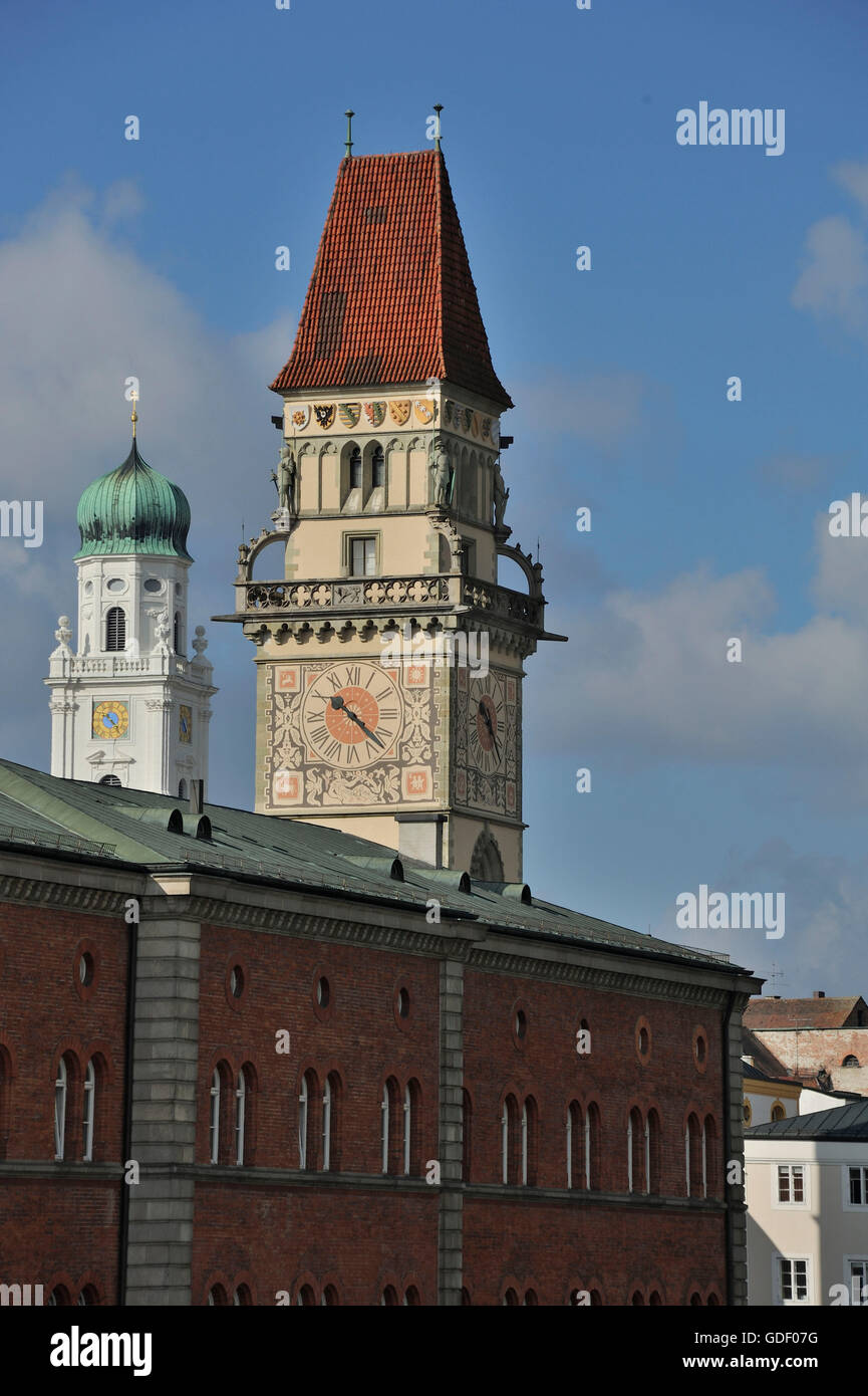 Town hall passau hi-res stock photography and images - Alamy