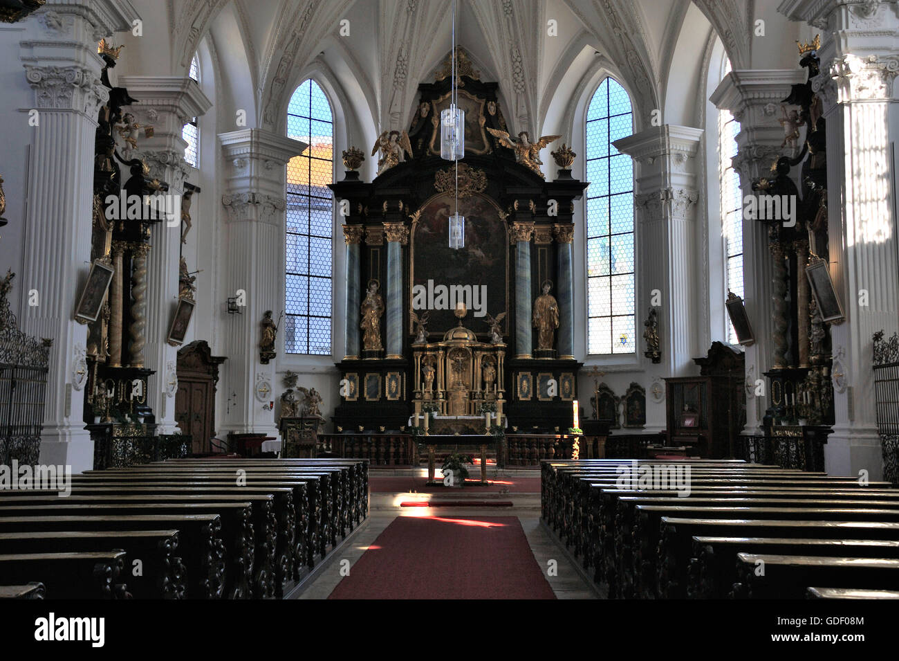 Jesuit church, Straubing, Bavaria, Germany Stock Photo - Alamy