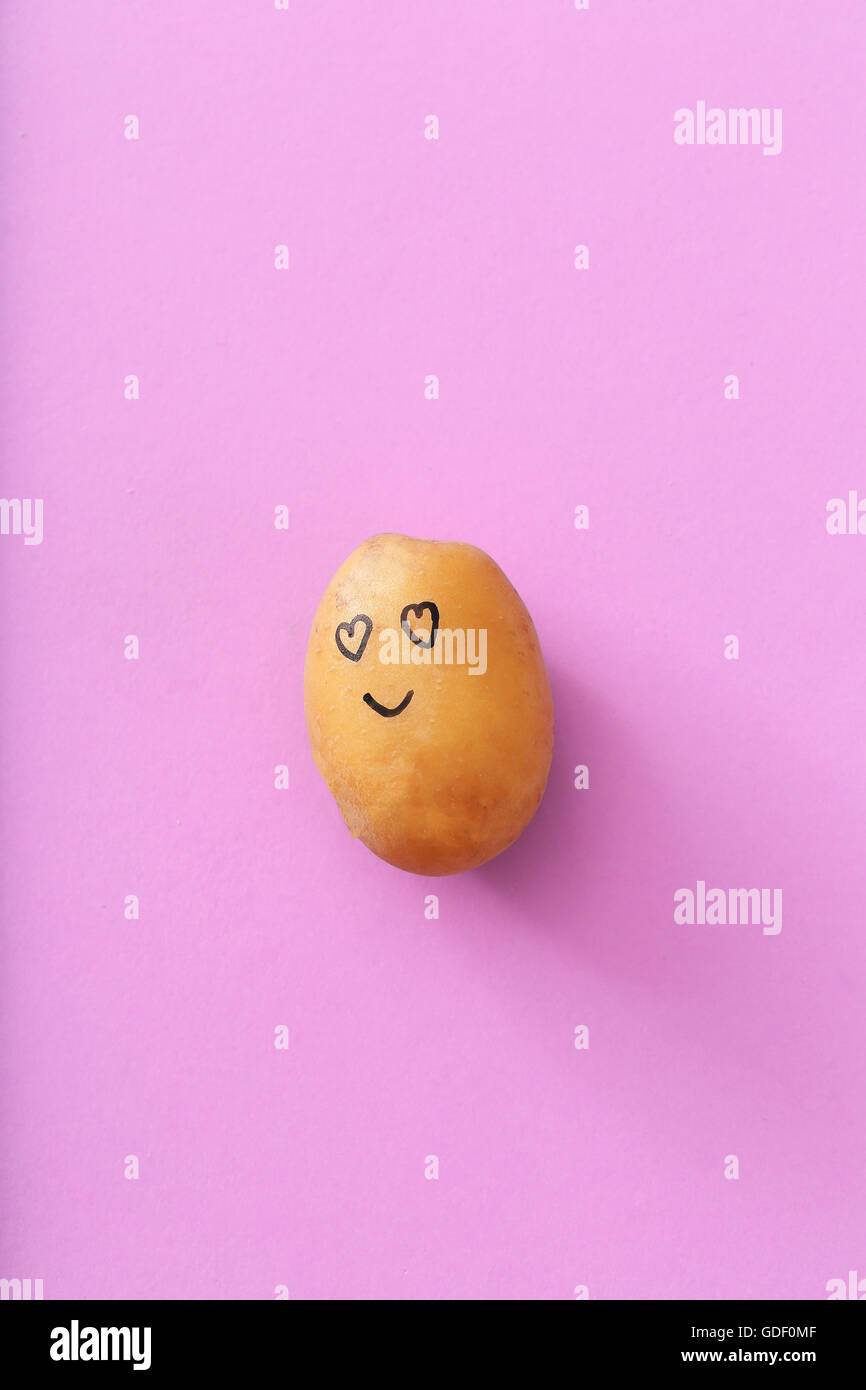 Happy potato character hi-res stock photography and images - Alamy
