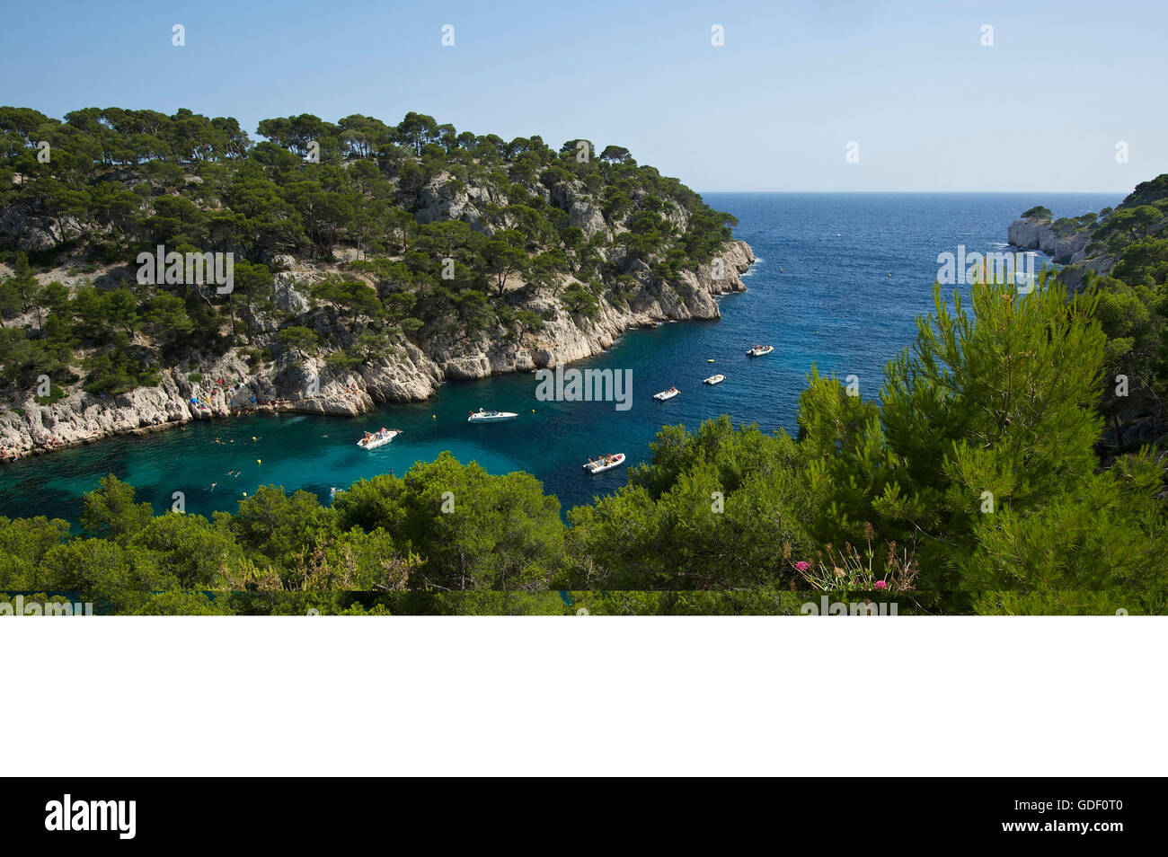 Calanque de Port-Pin, Cassis, Cote d'Azur, France Stock Photo - Alamy